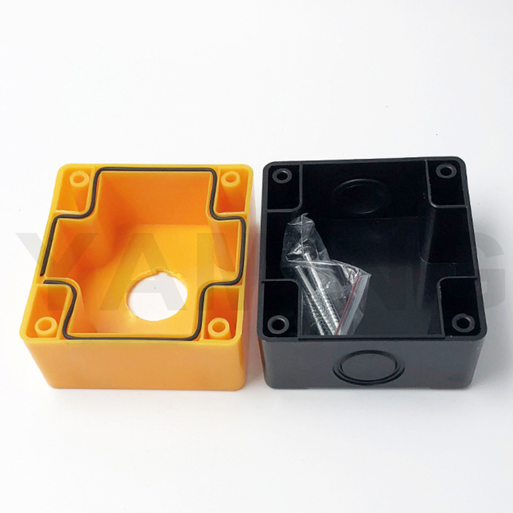 22 Mm Push Button Switch Box Een Gat Pak Voor Cont... – Vicedeal