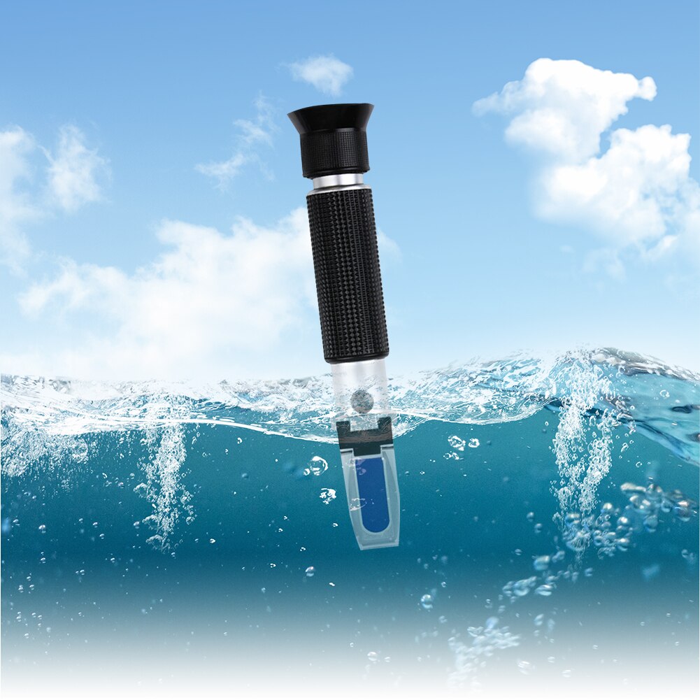 Digital Refractometer Saltwater Salinity Tester 0-... – Grandado
