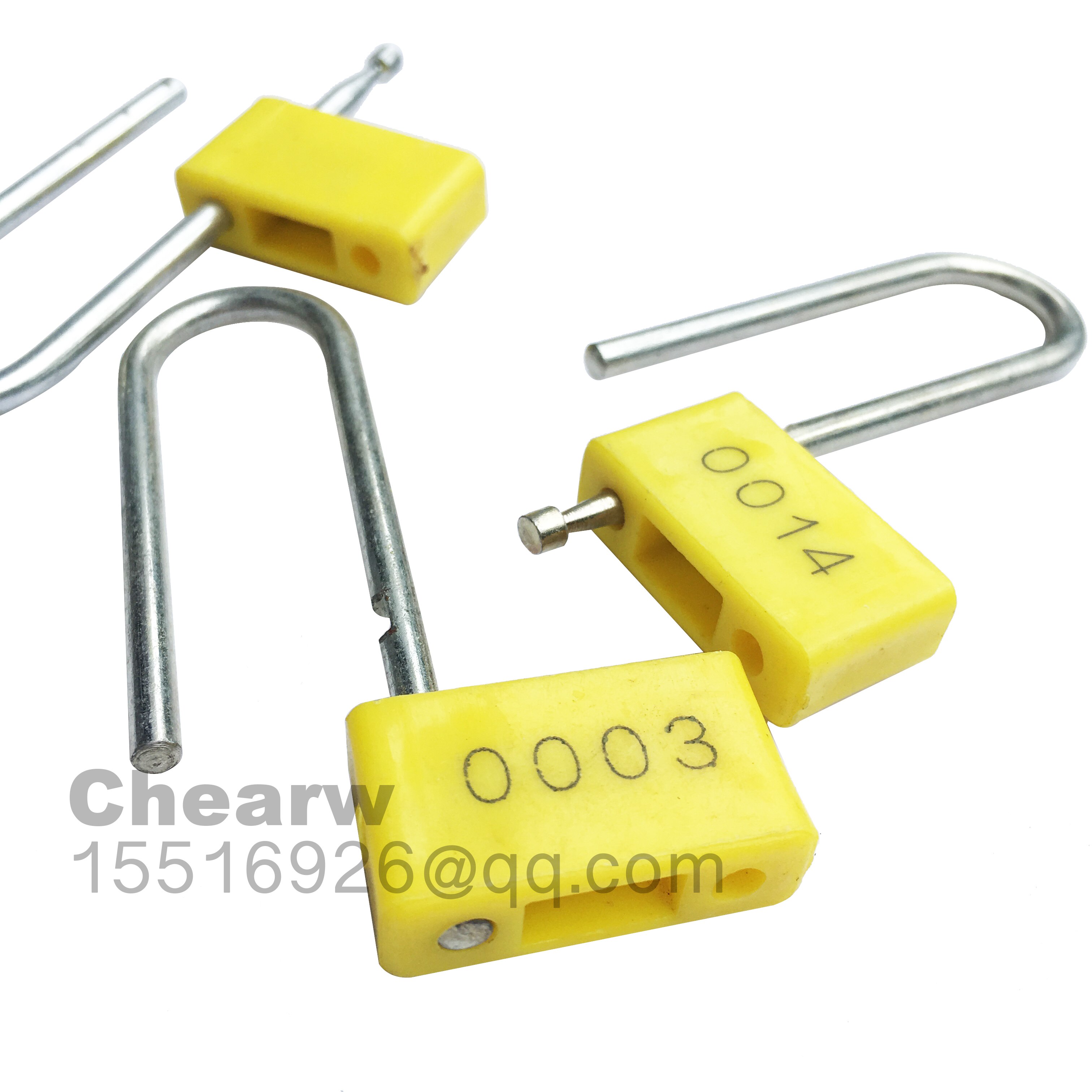 10pcs padlock disposable Lock Meter Seal zhengchen... – Vicedeal