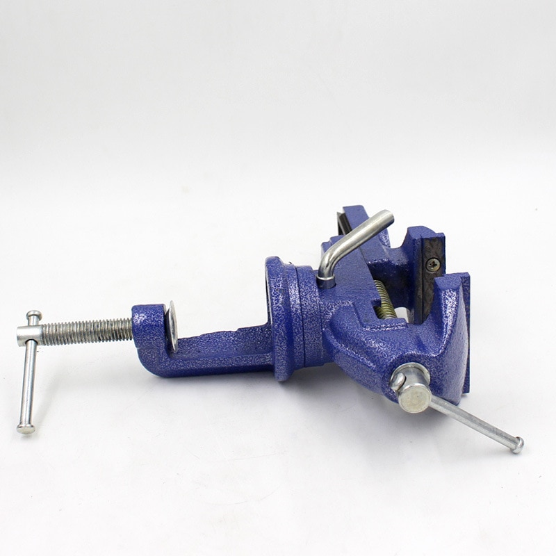60mm 360 Degree Rotatable Mini Table Vise Cast Iro... – Vicedeal
