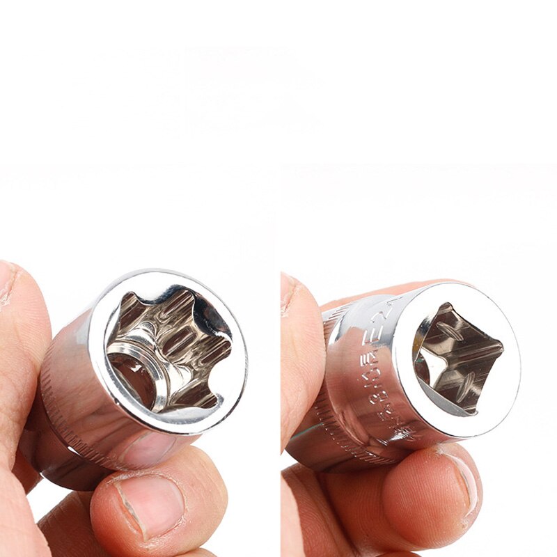 E Type Bit Sockets 6 point 1/4" 3/8" 1/2" Torx Sta... – Grandado