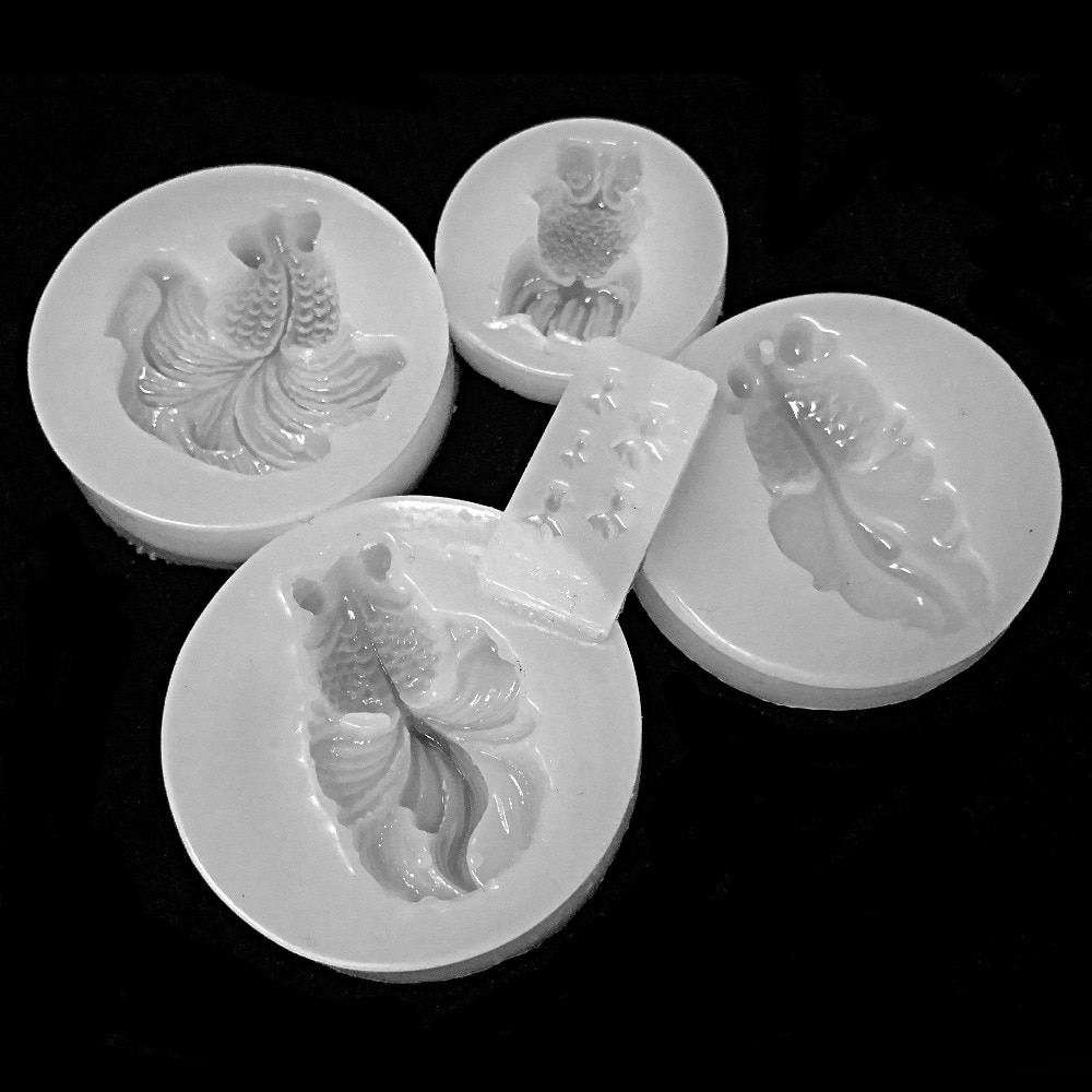 DIY Mini Goldfish Mold Transparent Silicone Mold f... – Vicedeal
