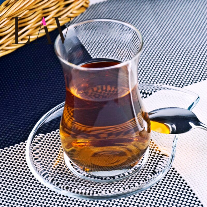 Juego de tazas de té negras de Turquía, platillo estilo Pastoral, taza ...