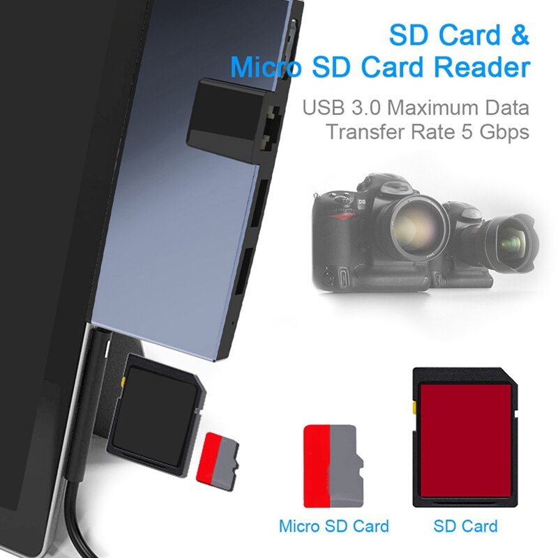 USB 3.0 RJ45 Docking Station HUB Docking Station 4... – Vicedeal