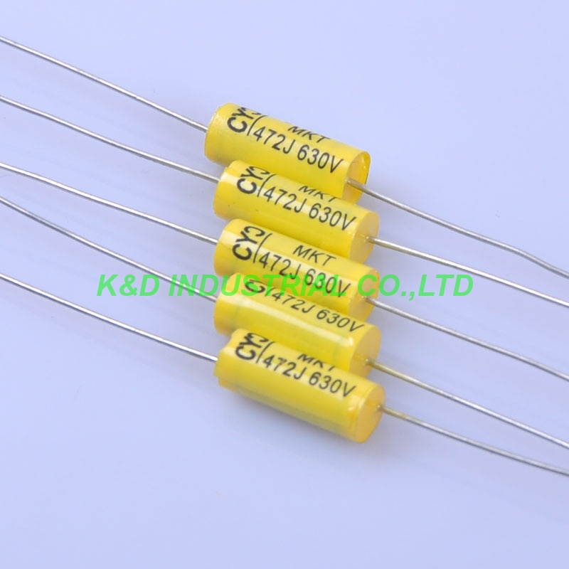 10 stks Tubular Poly Polyester Film Condensator Ax... – Grandado