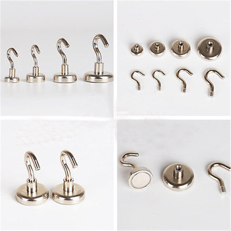 Strong Mini Magnetic Circular Hook Hanger Magnets ... – Grandado