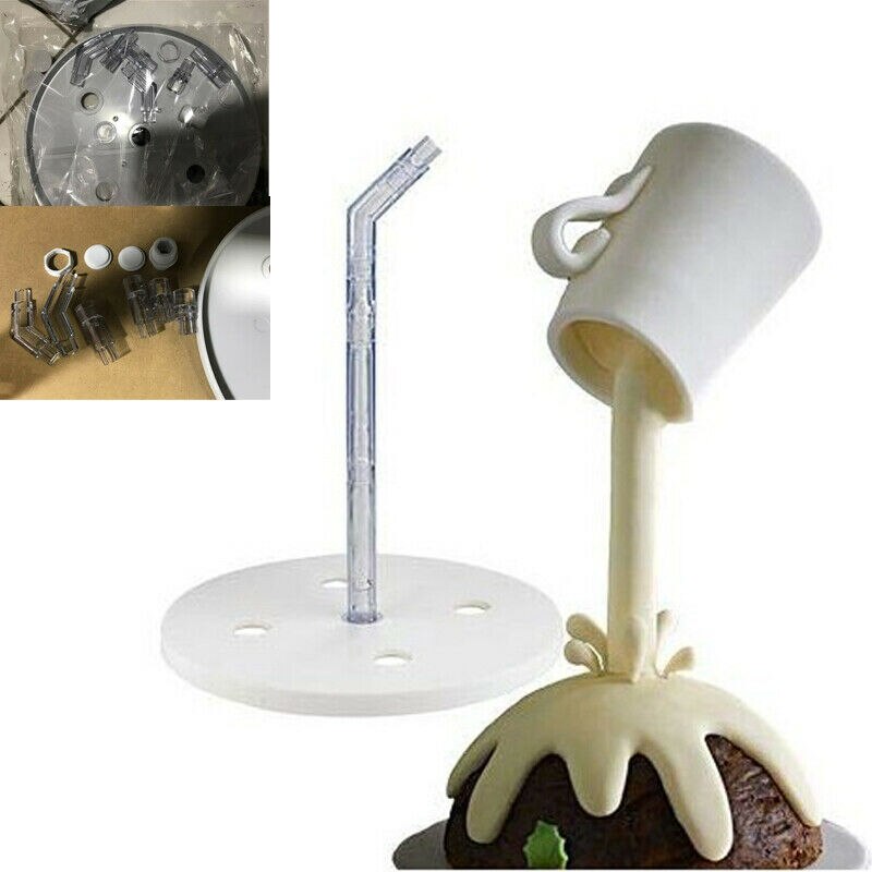 Anti Gravity Cake Pouring Kit, Cake Stand Support ... – Grandado