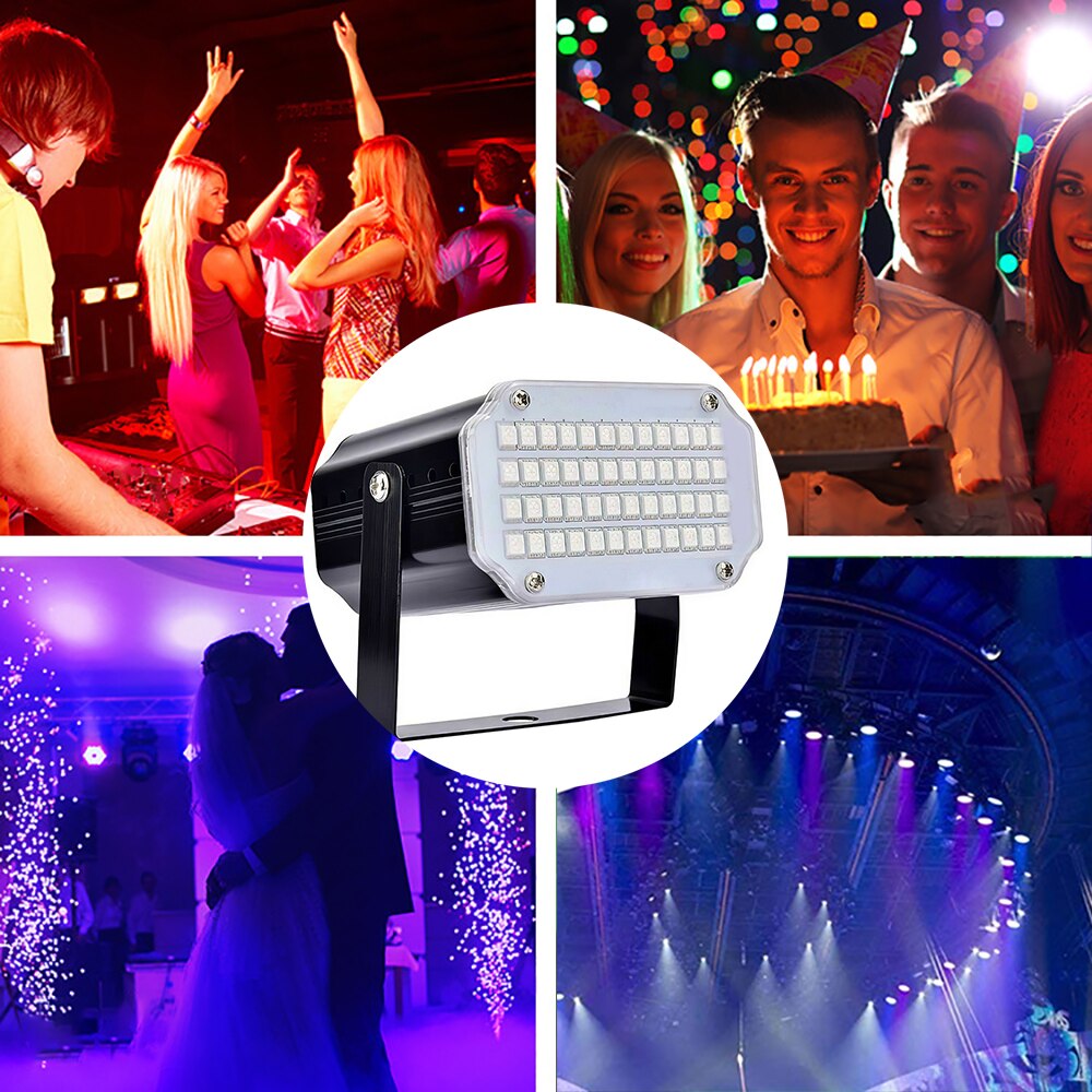 LED Stage Lighting Effect Strobe Light With 48 Sup... – Grandado