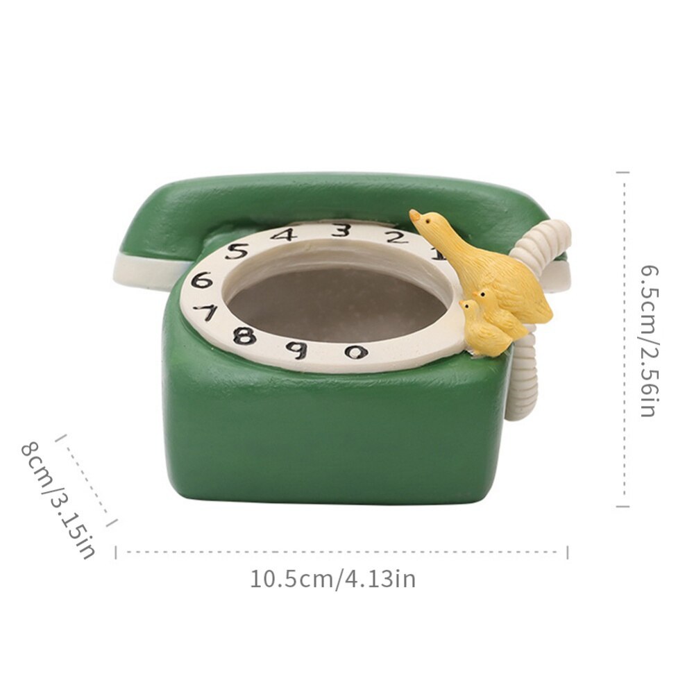 Retro TV Radio Flower Pot Succulent Planter Vase H... – Grandado