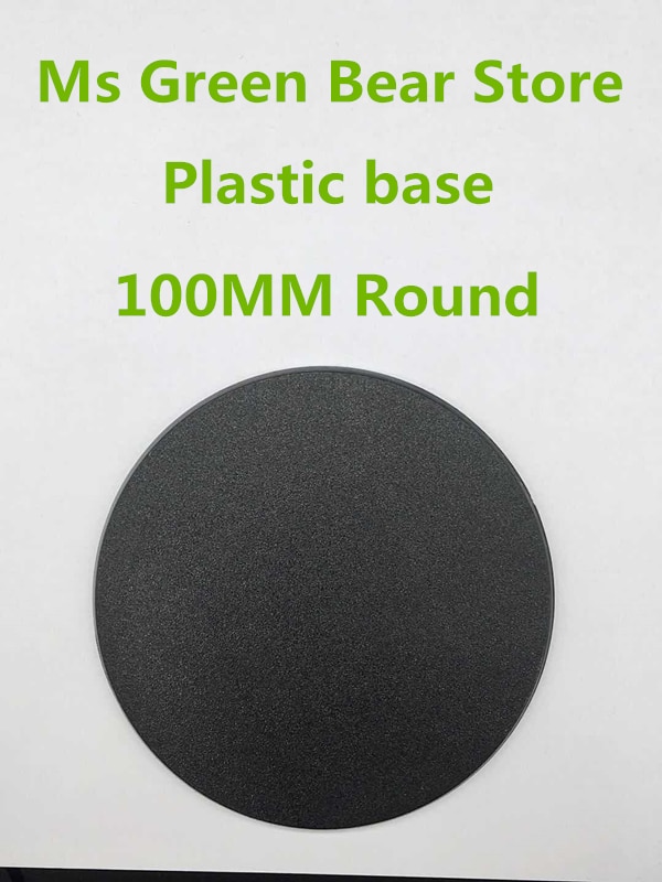 GBS Plastic Model Base 100mm Round Base – Grandado