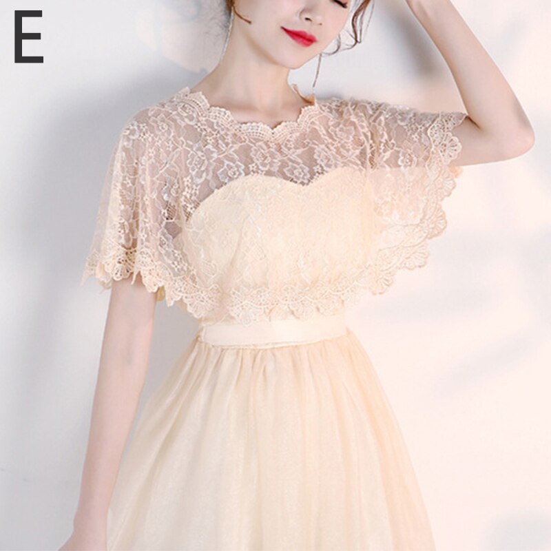 Lace Wedding Jacket Wrap Short Bridal Wraps Shawl ... – Vicedeal