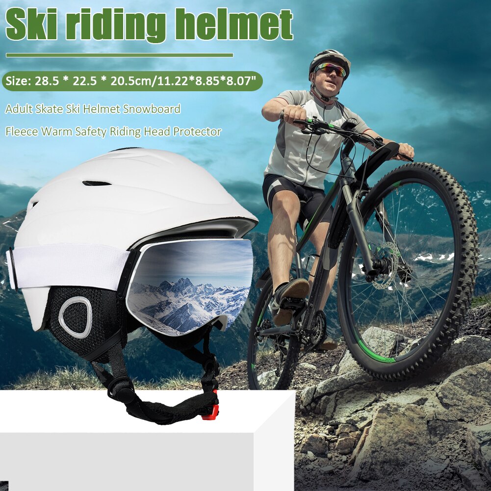 Unisex Ski Helmet Certificate Half-covered Anti-im... – Vicedeal