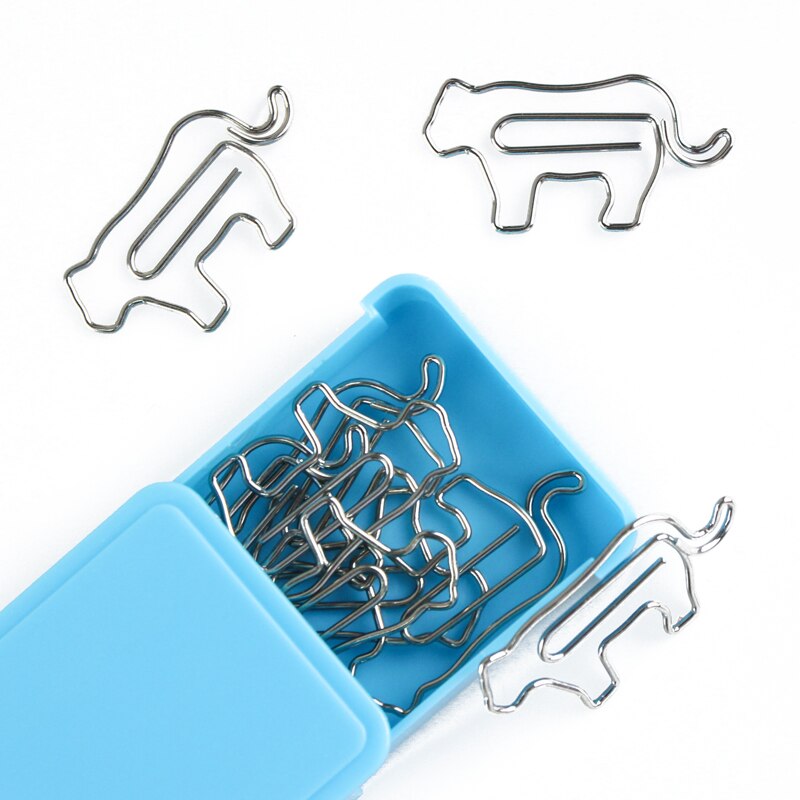 Shape Paper Clip animal Pin leopard Shape PaperCli... – Grandado