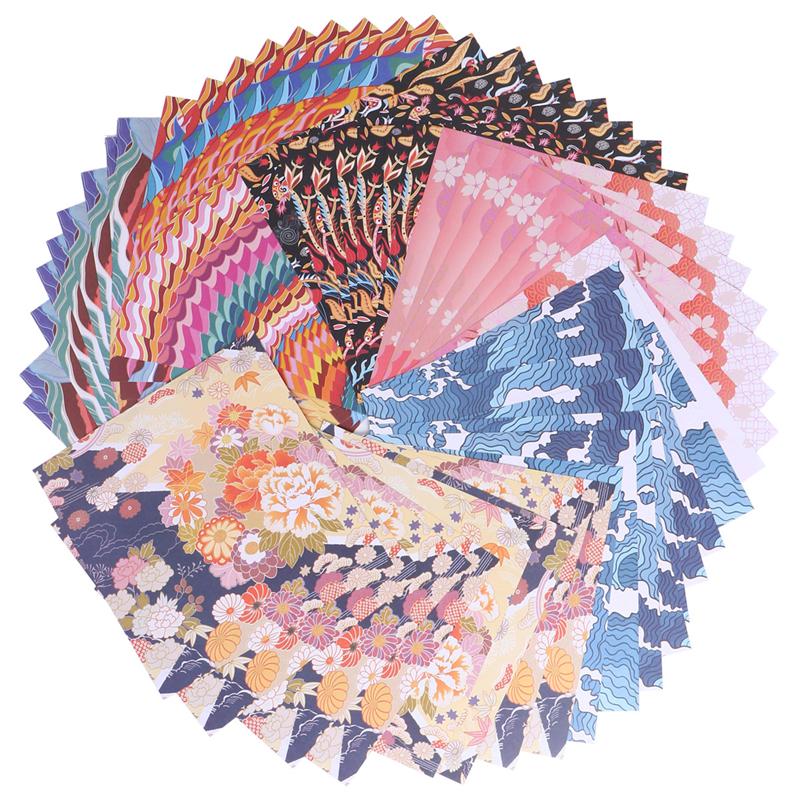 100 Sheets Double-sided Color Printing Origami She... – Grandado