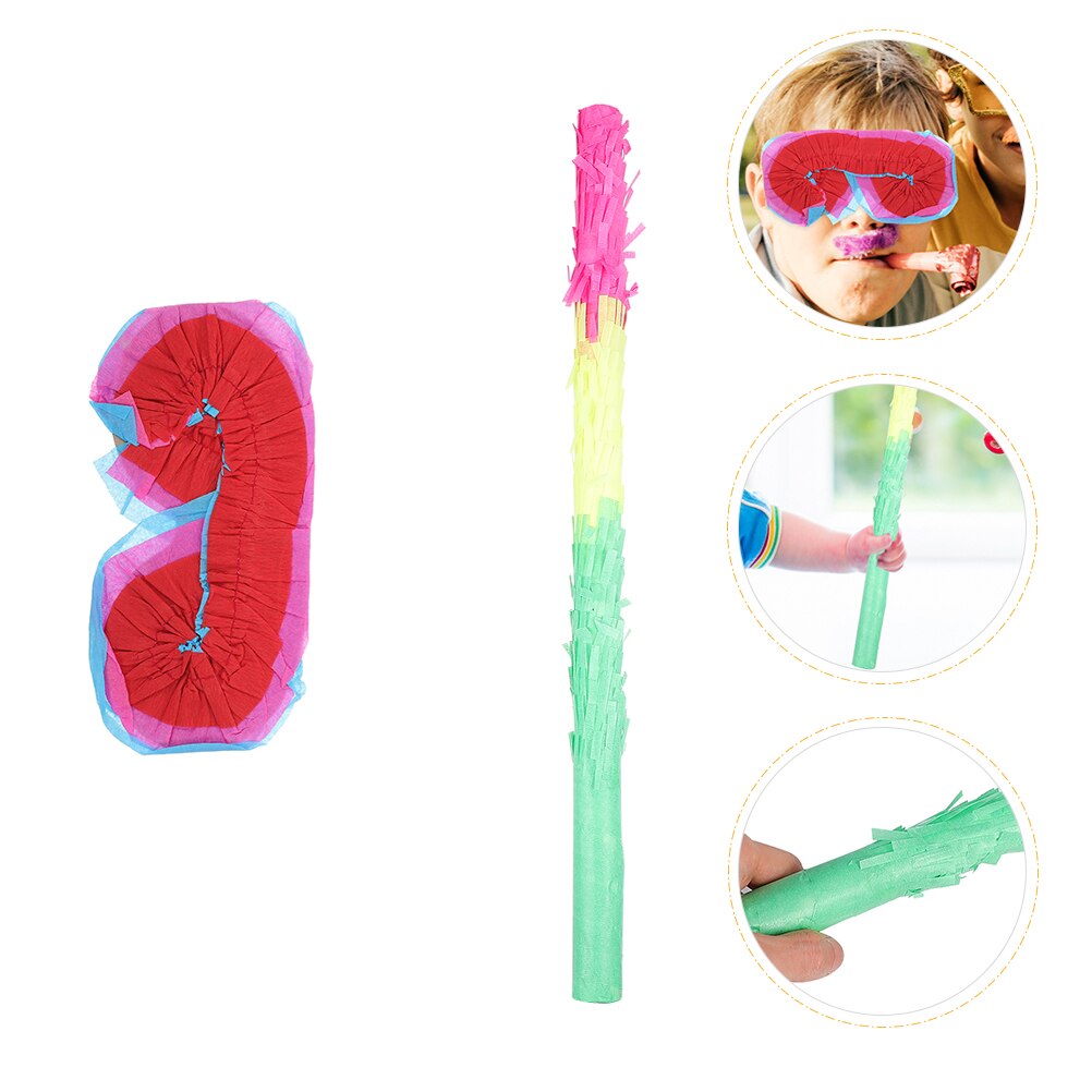 1 Set Pinata Stick Decor Kid Pinata Stick Colorful... – Grandado