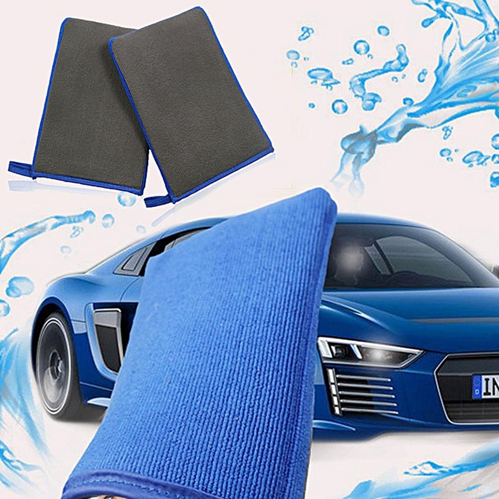 Car Washing Magic Clay Mitt Sponge Microfiber Glov... – Grandado