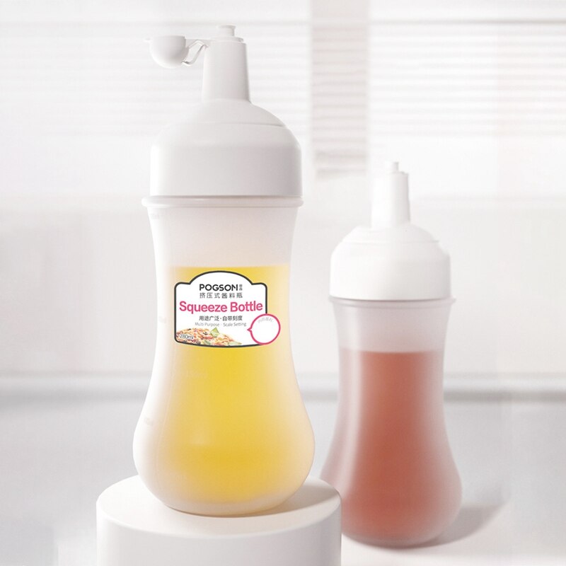350ML Ketchup Squeeze Bottle With Cap Plastic Cake... – Grandado