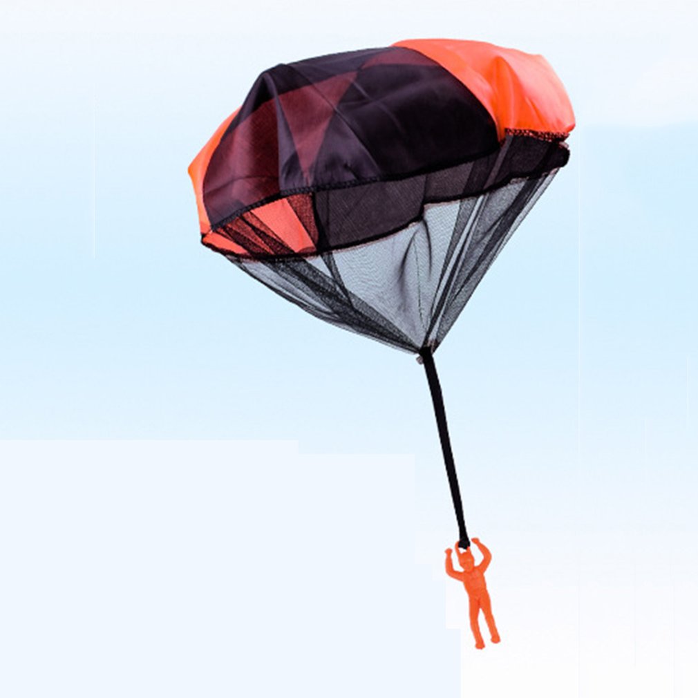 1 Stuk Hand Gooien Mini Parachute Neutrale Plastic... – Vicedeal