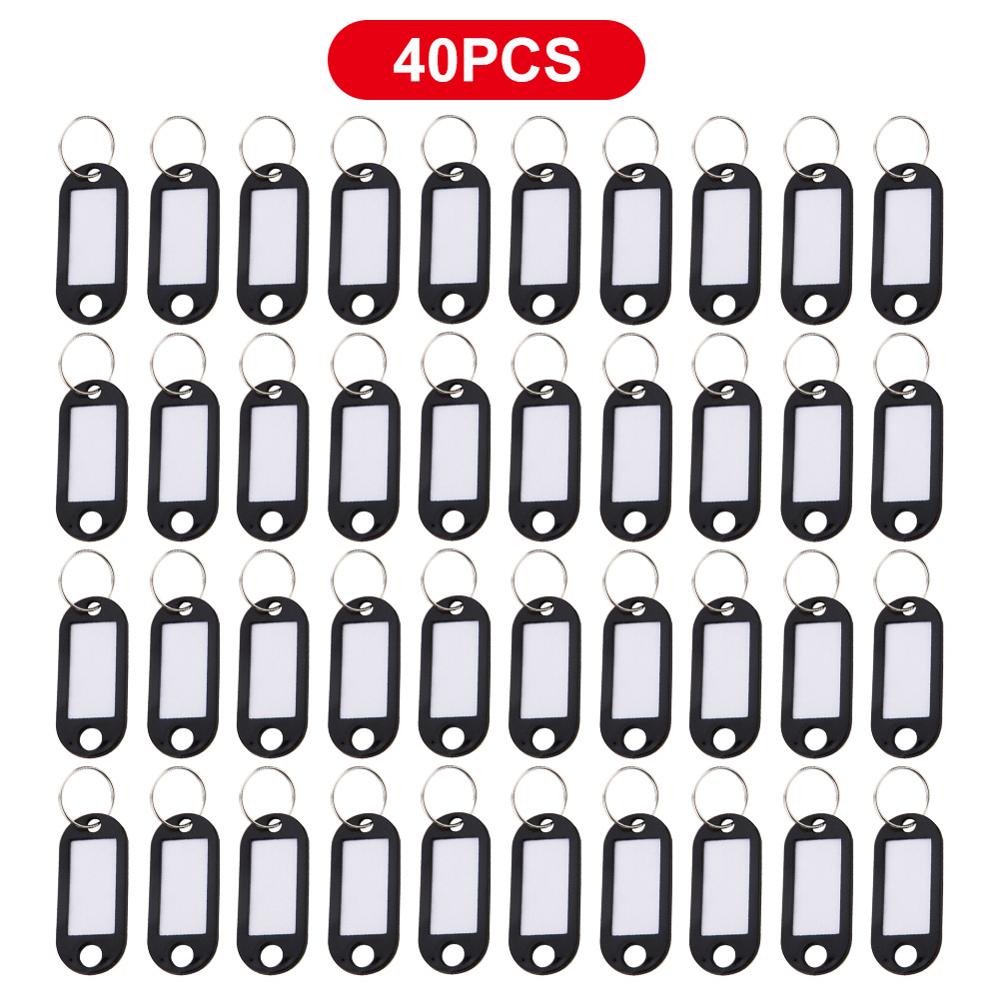 40/20Pcs Plastic Key Tags Reistas En Laggage Id La... – Grandado