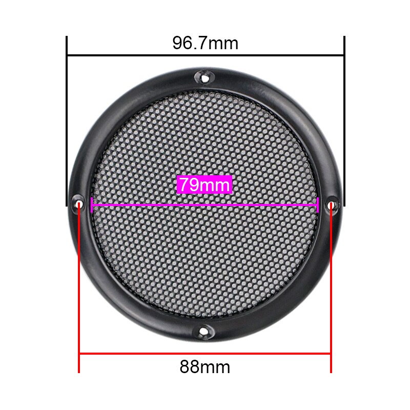 3.5 Inch Auto Speaker Roosters Mesh Net Cover Voll... – Vicedeal