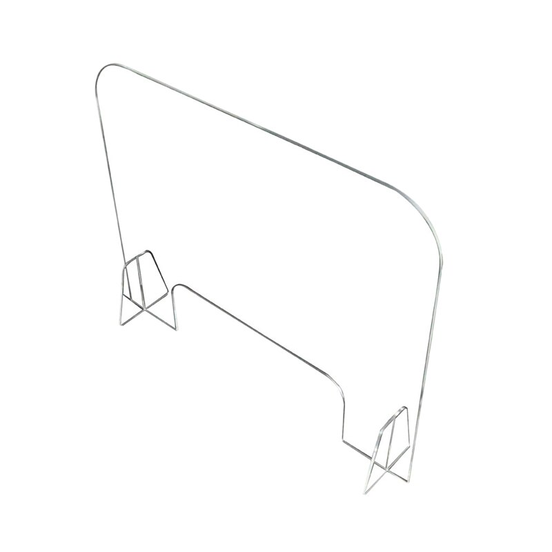 40X40cm Sneeze Guard, Transparent Counter Protecti... – Vicedeal