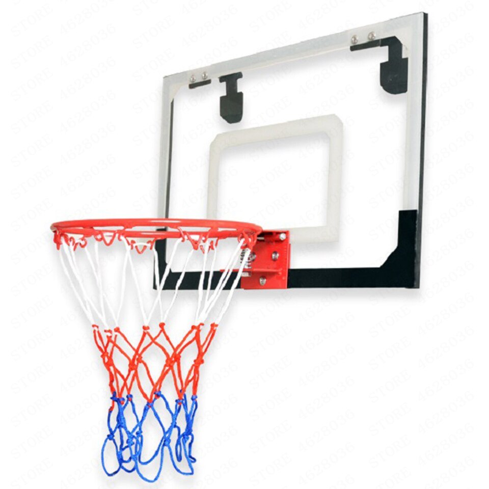 Tablero de baloncesto transparente montado en la p... – Grandado