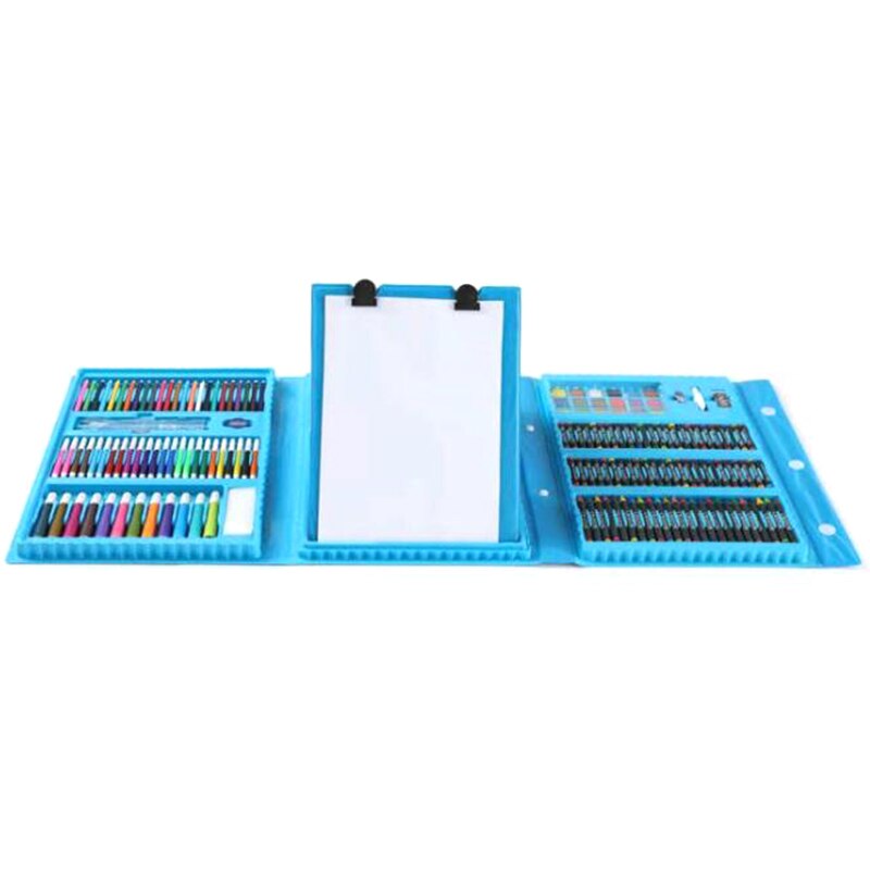 176 Kid Draw Set Colored Pencil Crayon Watercolors... – Grandado
