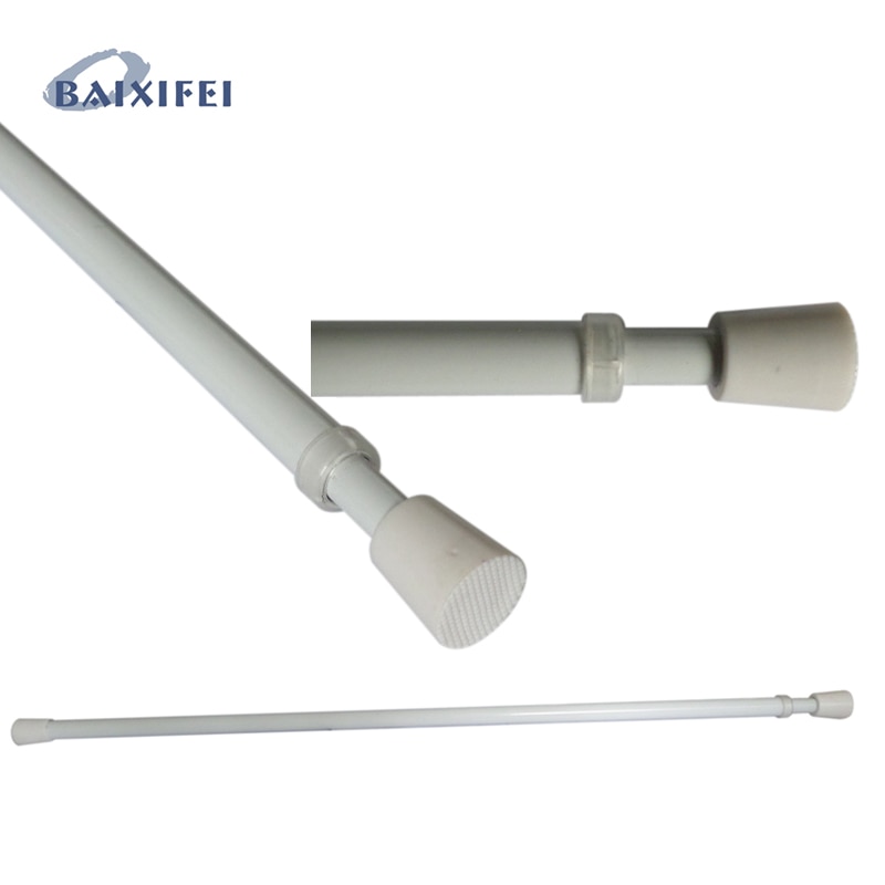 2 Pcs D8/10mm Adjustable Spring Loaded Bathroom Sh... – Vicedeal