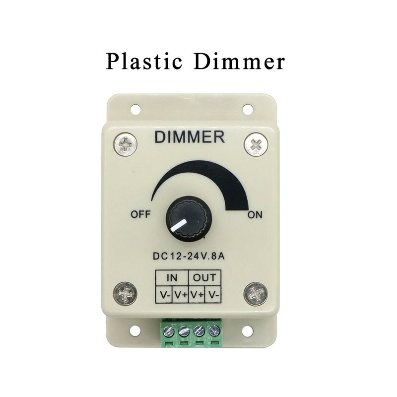 DC 12V 8A LED strip Light Dimmer Controller for si... – Vicedeal