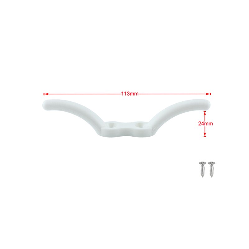 2PCS Flagpole Cleat Hook Flag Rope Cleat Sailboat ... – Grandado