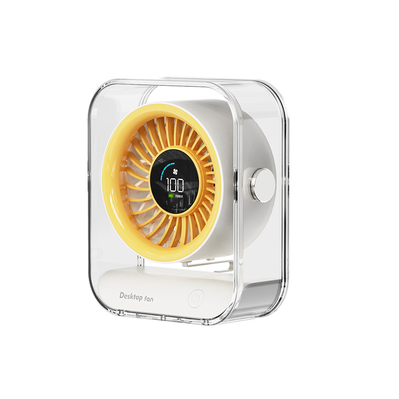 LED Digital Display Mini Desktop Fan Big Wind Quie... – Vicedeal