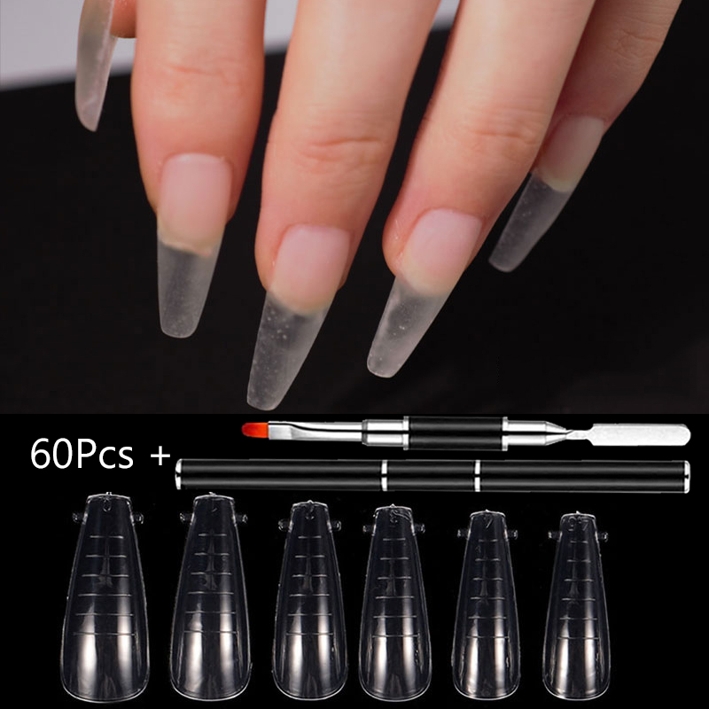 120/60 stk byggeform til negleforlængelse former g... – Grandado