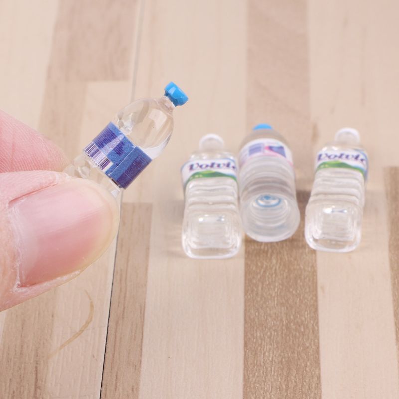 4pcs 1:12 Toy Water Bottles Set Dollhouse Miniatur... – Grandado
