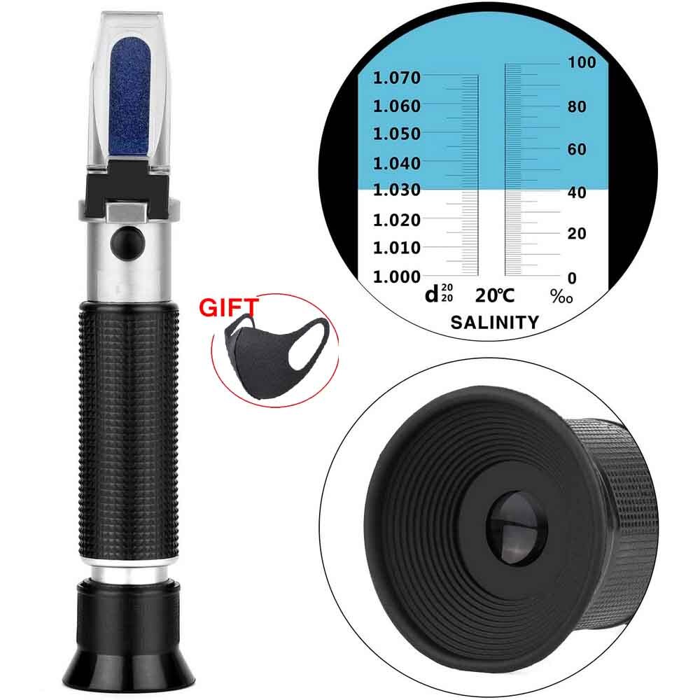 Salinity Refractometer Aquariums Sea Fish Breeding... – Vicedeal