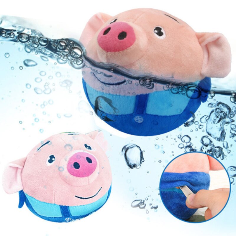 Multi Songs Record Cartoon Pig Doll Bouncing Ball ... – Grandado