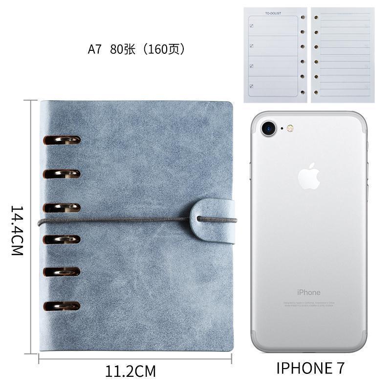 A7 planner binder spiral travel notebook and diary... – Vicedeal