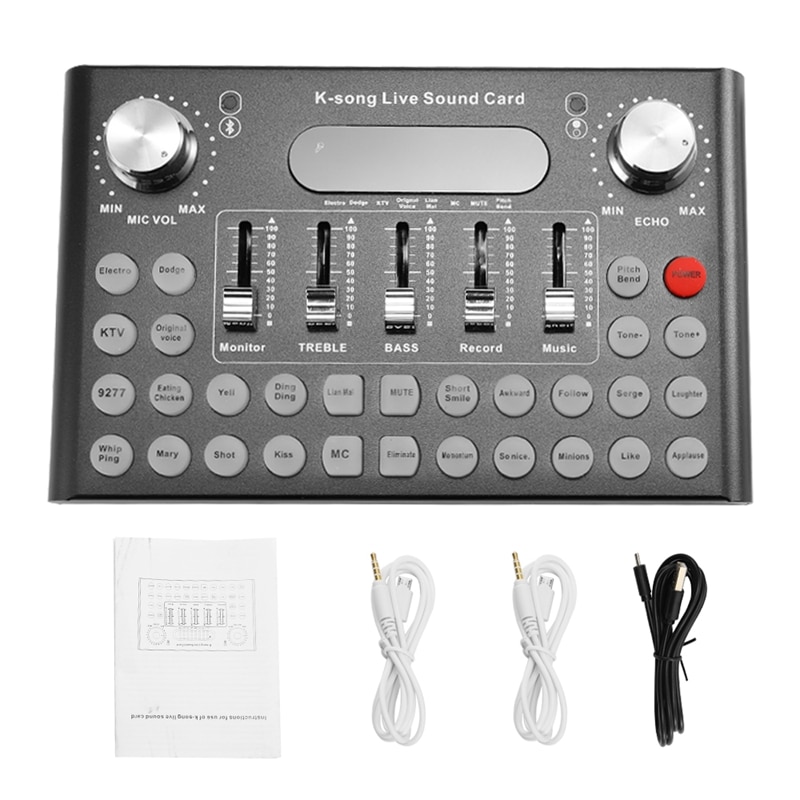 Sound Card Microphone Voice Music o Usb Headset En... – Grandado