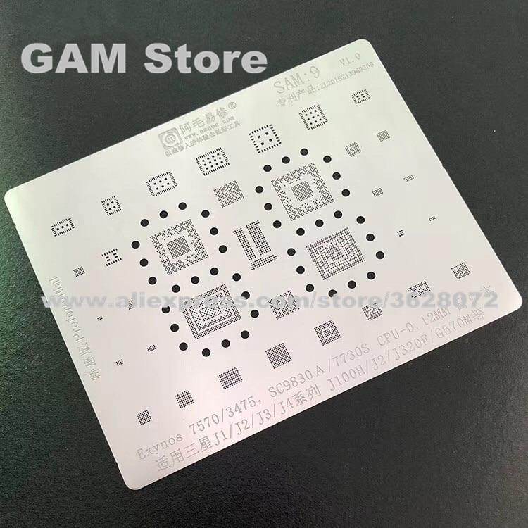 Voor Samsung J1 J2 J3 J4 G570M J100H J320F BGA Ste... – Grandado