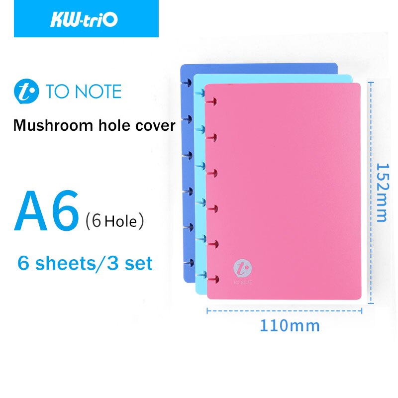 Kw-Trio A7/A6 Mini Losbladige Notebook Binding Cov... – Grandado