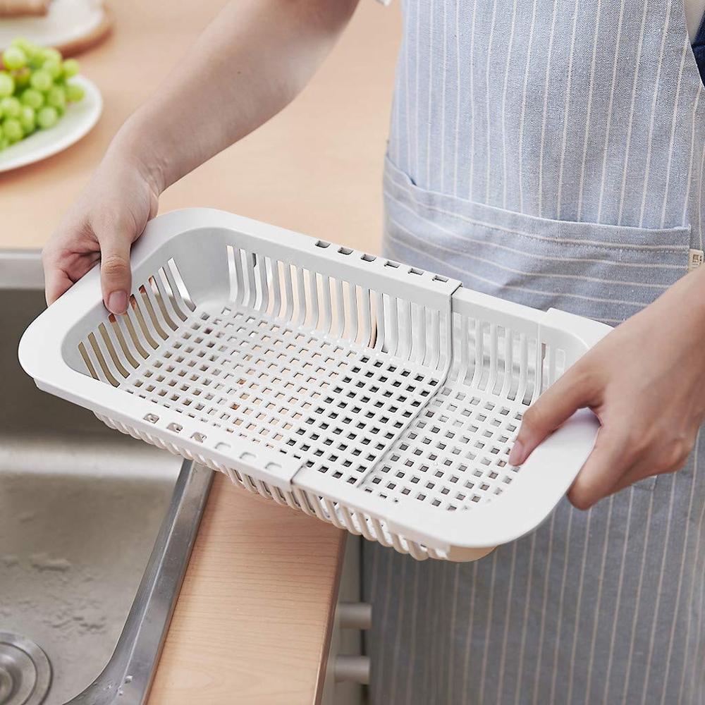 1pc Retractable Draining Basket Sink Colander Vege... – Vicedeal