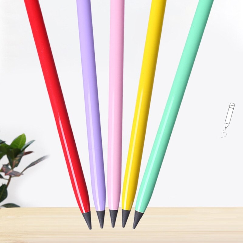 OOTDTY 6pcs Aluminium Everlasting Pencil Set andom... – Grandado