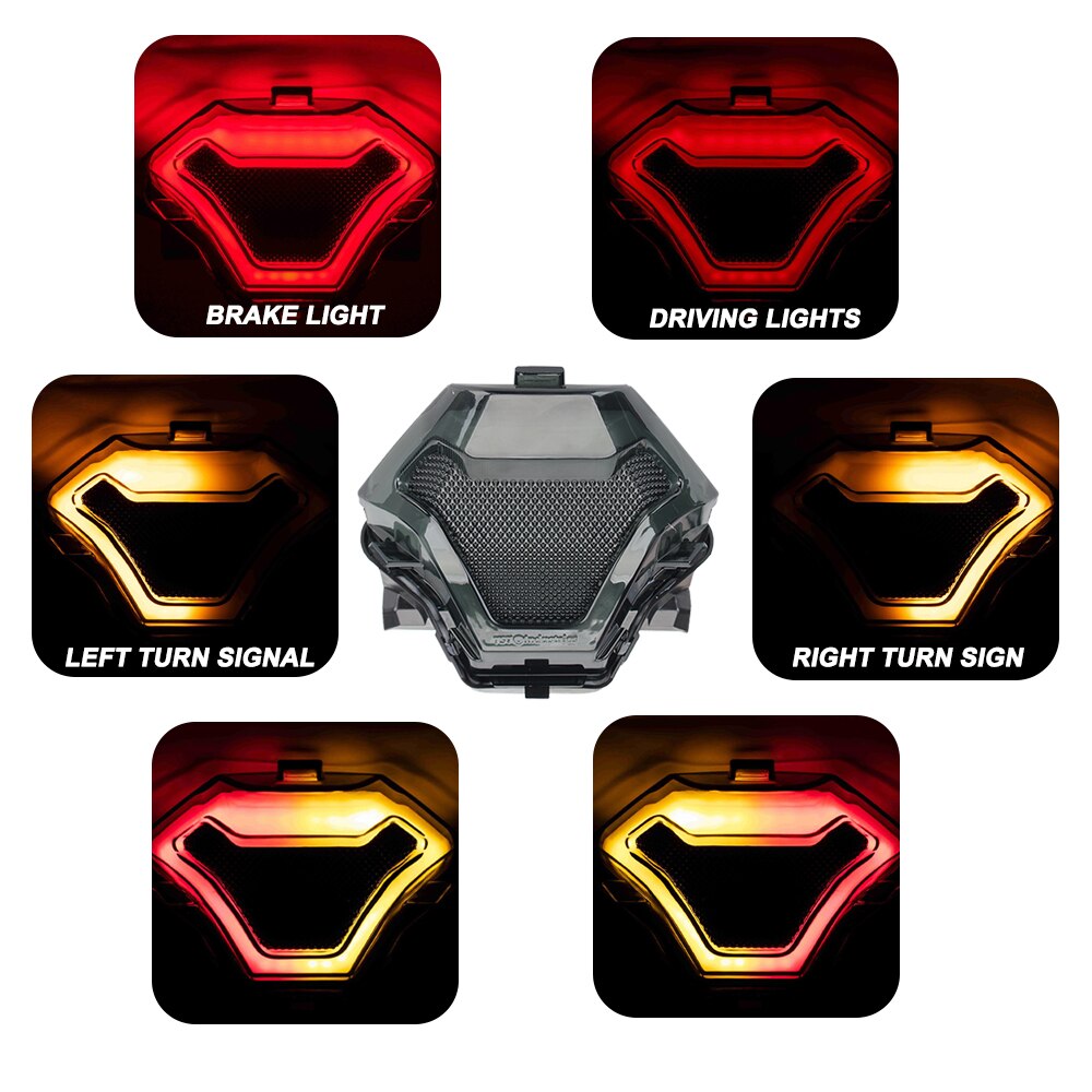 Super Bright Motorcycle Brake Light Modified Taill... – Vicedeal