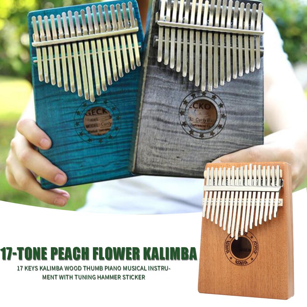 17 Keys Kalimba Beginner Finger Piano Musical Tool... – Grandado