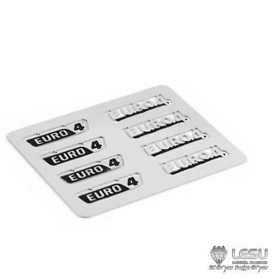 LESU EURO4 Metal Sticker for 1/14 RC Tractor Truck... – Grandado