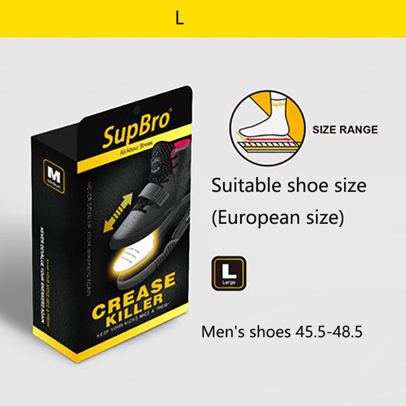 Supbro Shoe Crease Protector Anti Crease Washable ... – Grandado