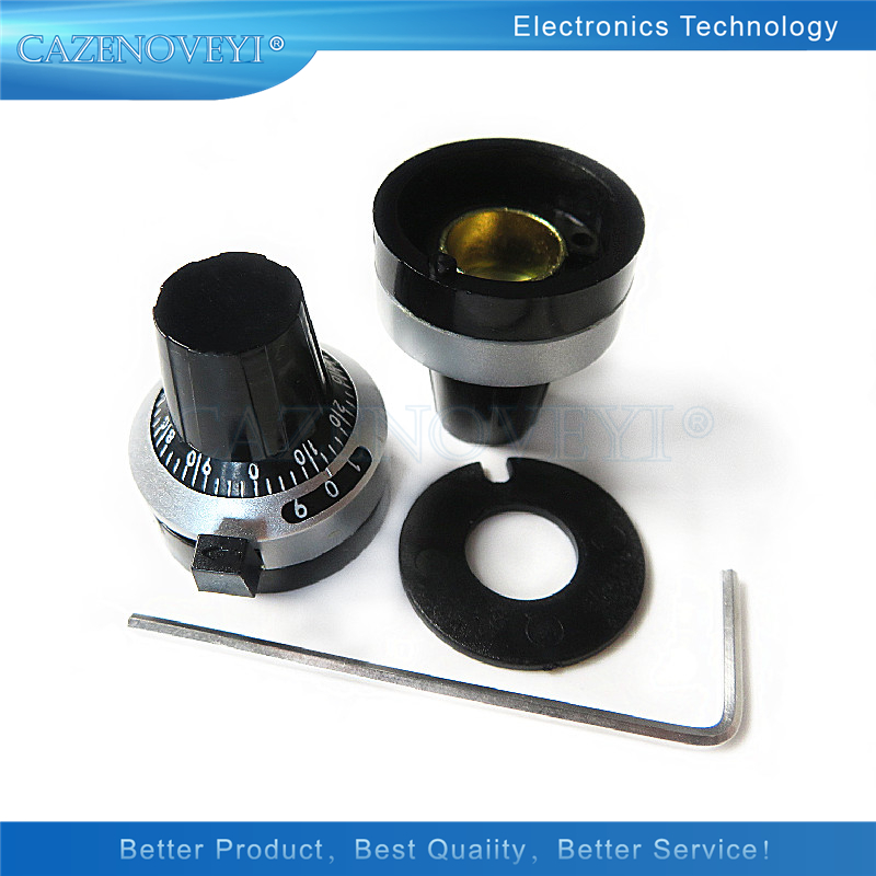 1pcs/lot 3590S 6.35 mm precision scale knob potent... – Grandado