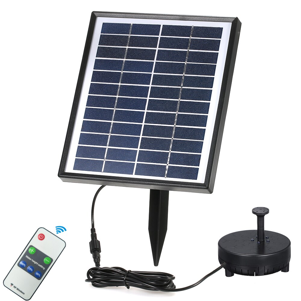Tuin Solar Power Borstelloze Waterpomp Ingebouwde ... – Grandado