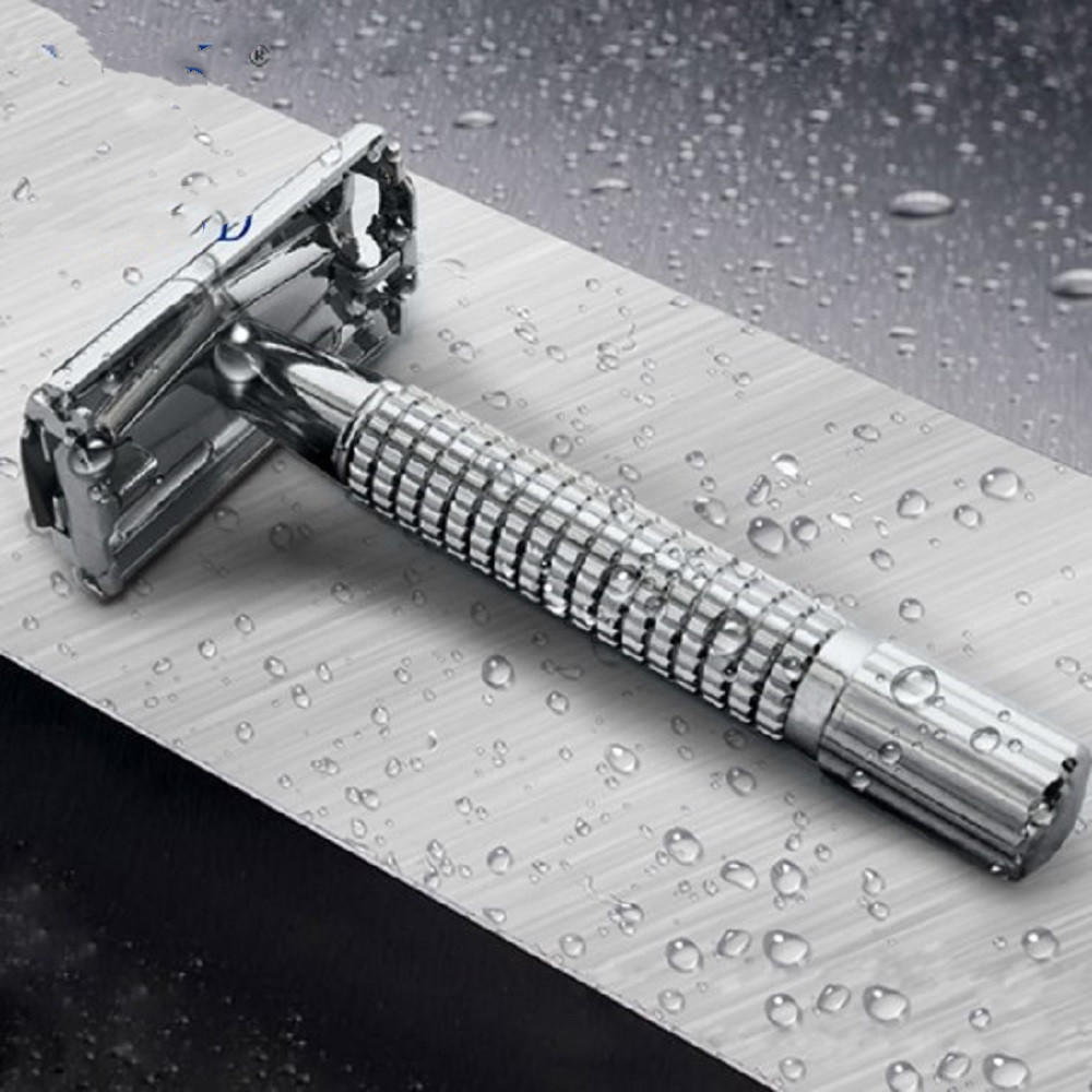 Veiligheid Roestvrij Staal Klassieke Scheermes Han... – Grandado