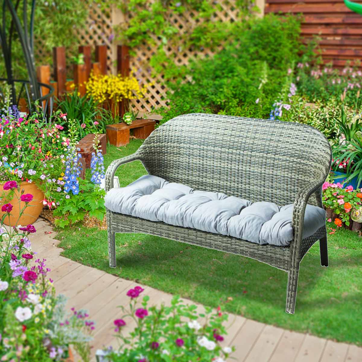 130X50Cm Fauteuil Kussen Outdoor Patio Tuin Bench ... – Vicedeal