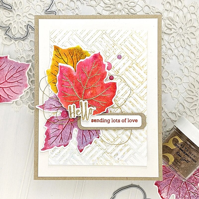 Panalisacraft Autumn Leaves Metal Cutting Dies Cra... – Vicedeal